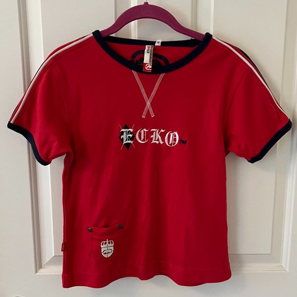 Ecko Unlimited | Tops | Vintage Ecko Red Tshirt Nwt | Poshmark